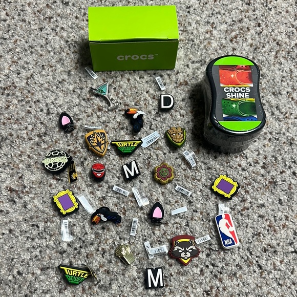 CROCS | Other | Crocs Jibbitz Charm Collection With Shine | Poshmark